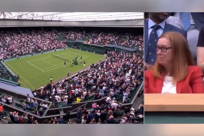 Emocionante ovación en Wimbledon a Sarah Gilbert, cocreadora de la ...